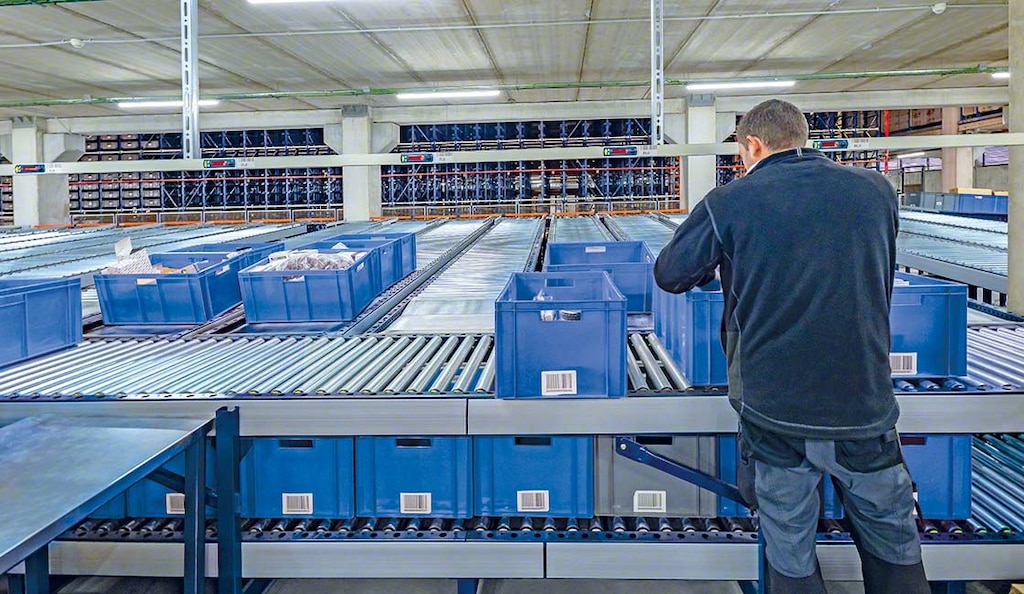 Automatisches Kommissionierlager - Mecalux.de