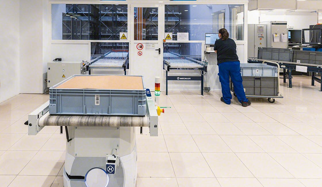 Automatisierte Kommissioniersysteme - Mecalux.de