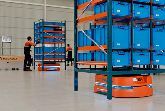 Autonome Mobile Roboter (AMR) - Mecalux.de