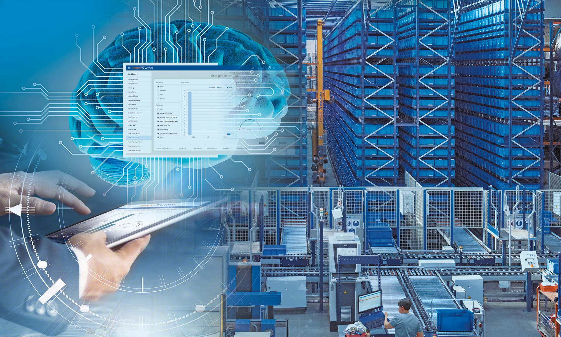 Die End-to-End-Software optimiert die Logistik - Mecalux.de