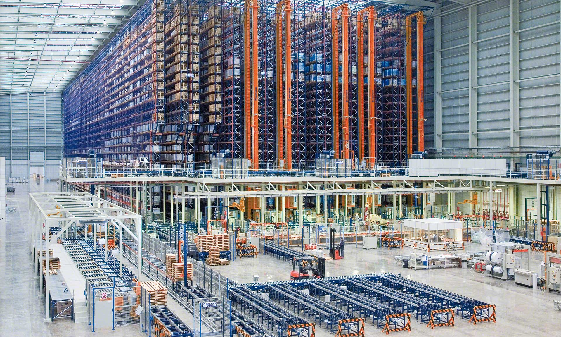 Beispiele für Unternehmen mit automatischen Lagern - Mecalux.de