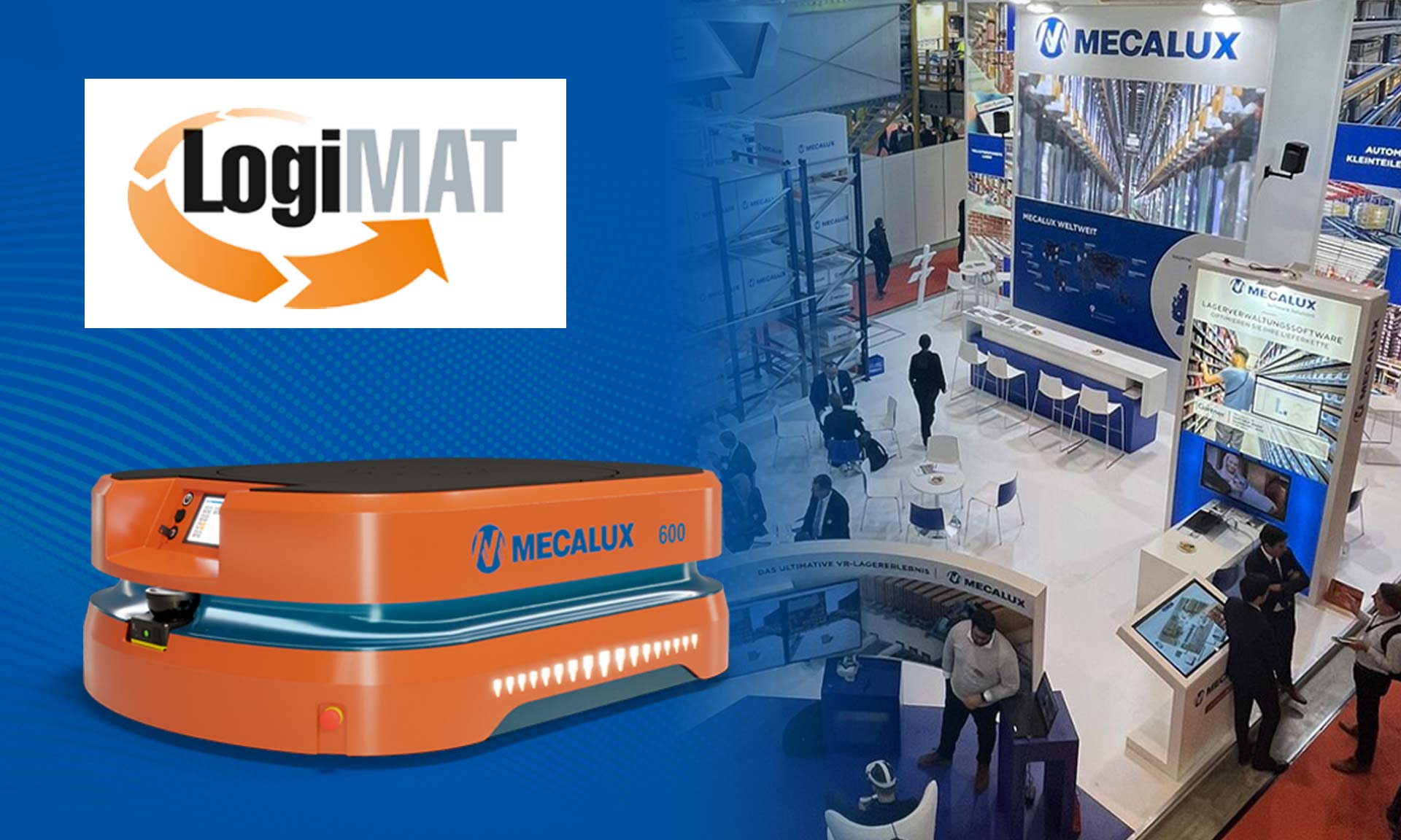 Mecalux präsentiert seine AMR auf der LogiMAT 2024 - Mecalux.de